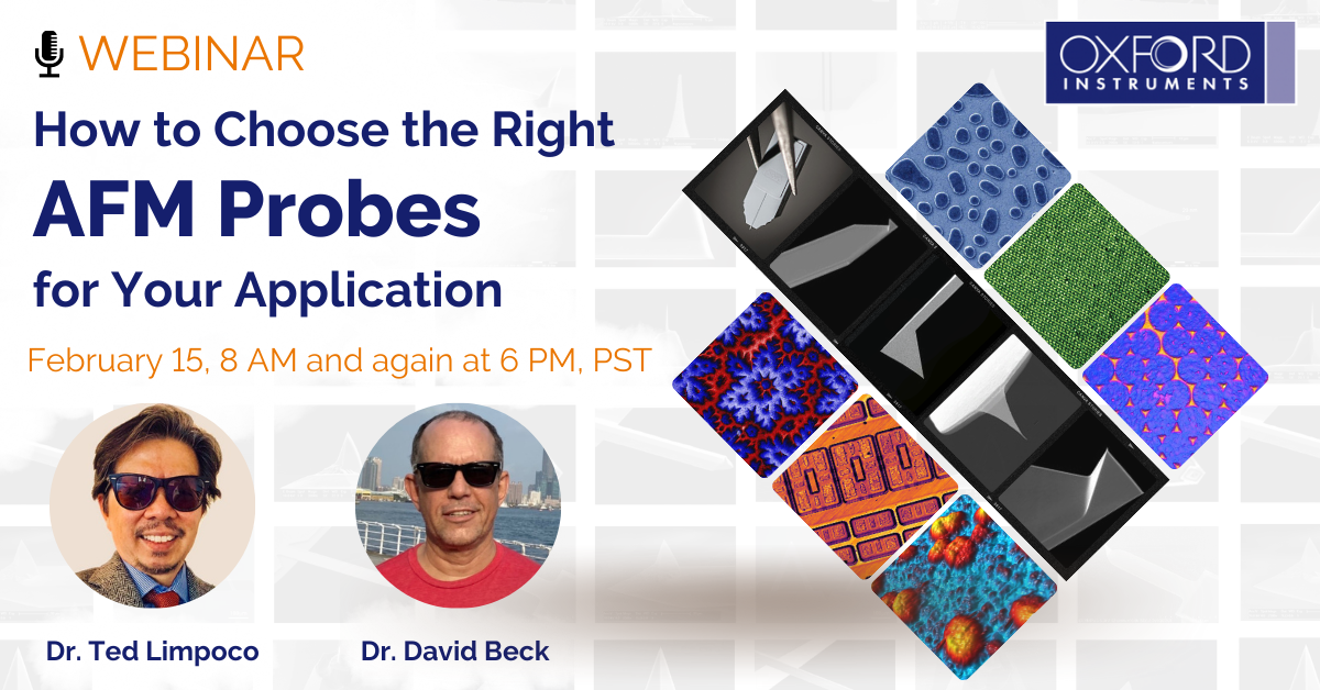 AFM Webinar Series | Asylum Research